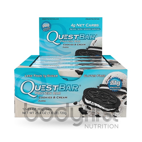 Quest-Cookies-Cream-Box | Bodyfirst Nutrition