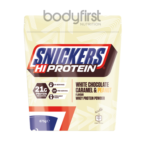 Snickers-White-Chocolate-Caramel-Peanut-Protein - Bodyfirst Nutrition