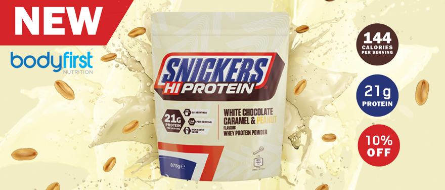Snickers-White-Choc-Protein | Bodyfirst Nutrition