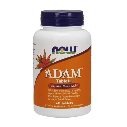 NOW-Adam-Multivitamins-60-tablets | Bodyfirst Nutrition